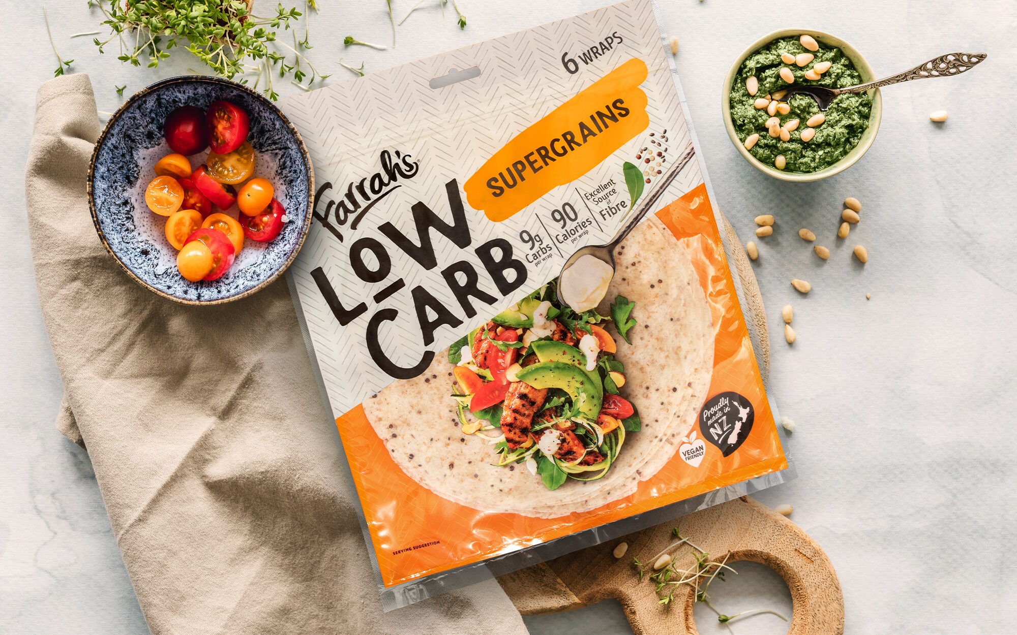 Farrah’s Low Carb | Brother Design Agency